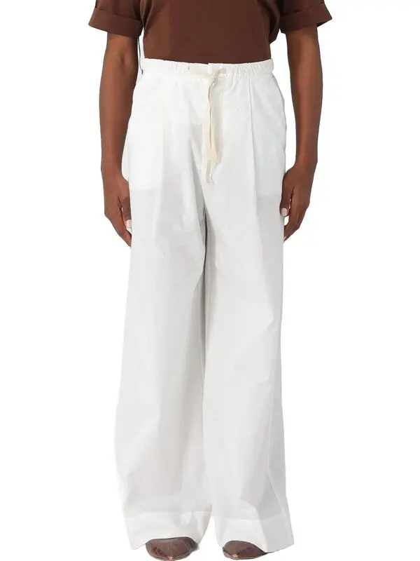 Soeur Wide-leg Trousers - White
