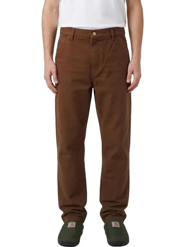 Carhartt Work In Progress Straight Leg Jeans - Brown