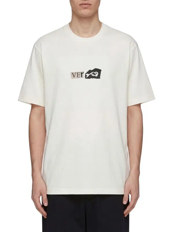 Y3 T-shirt - Brown