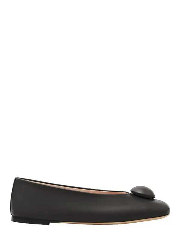 Fabiana Filippi Ballet Flat - Black