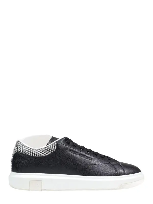 Armani Exchange Low Top Sneakers - Black