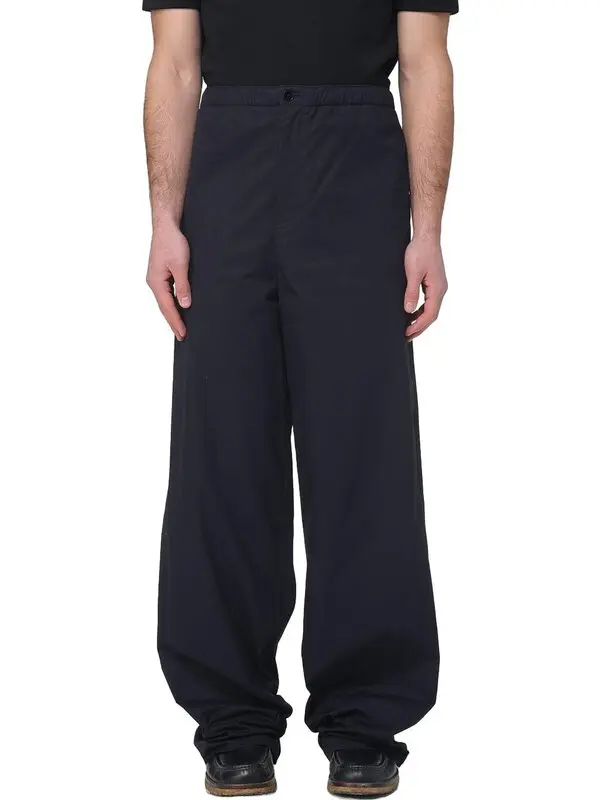 JIL SANDER Wide Leg Trousers - Blue