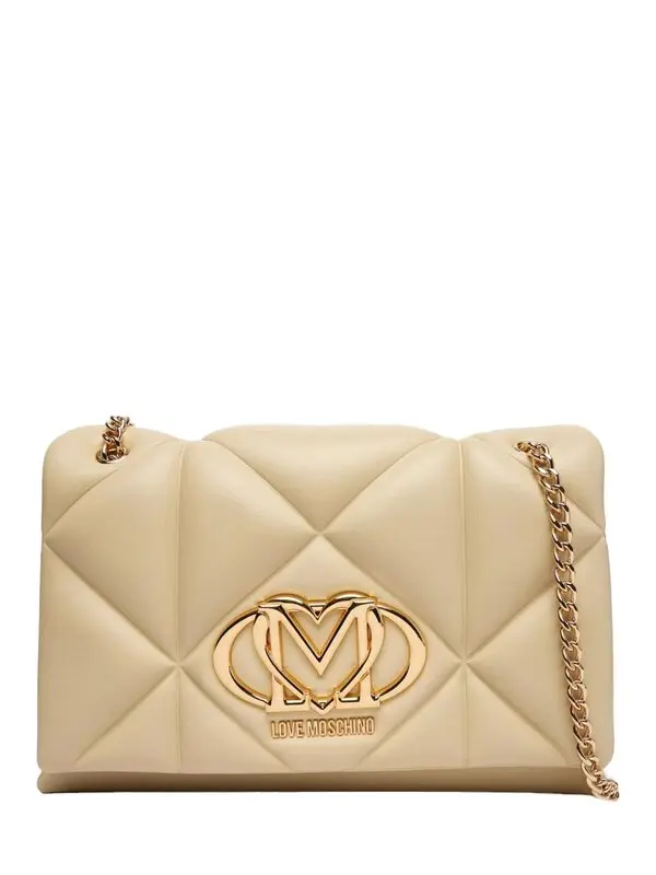 Moschino Crossbody Bag - Cream