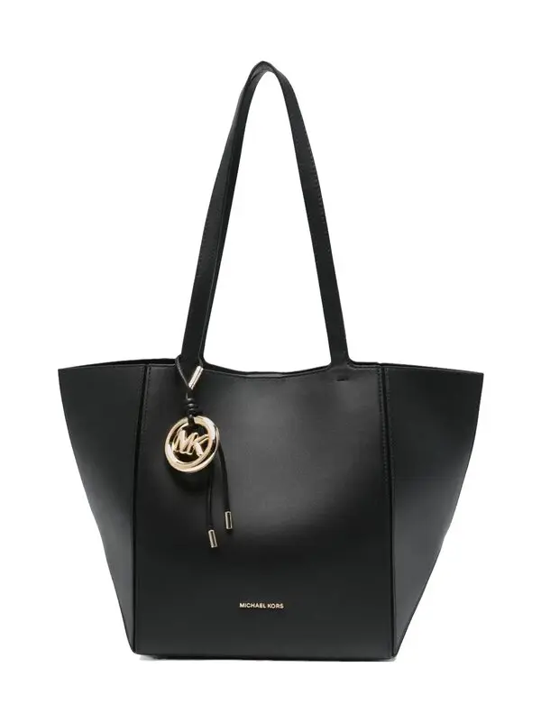 Michael Kors Jordi Medium Tote Bag In Nappa Leather - Black