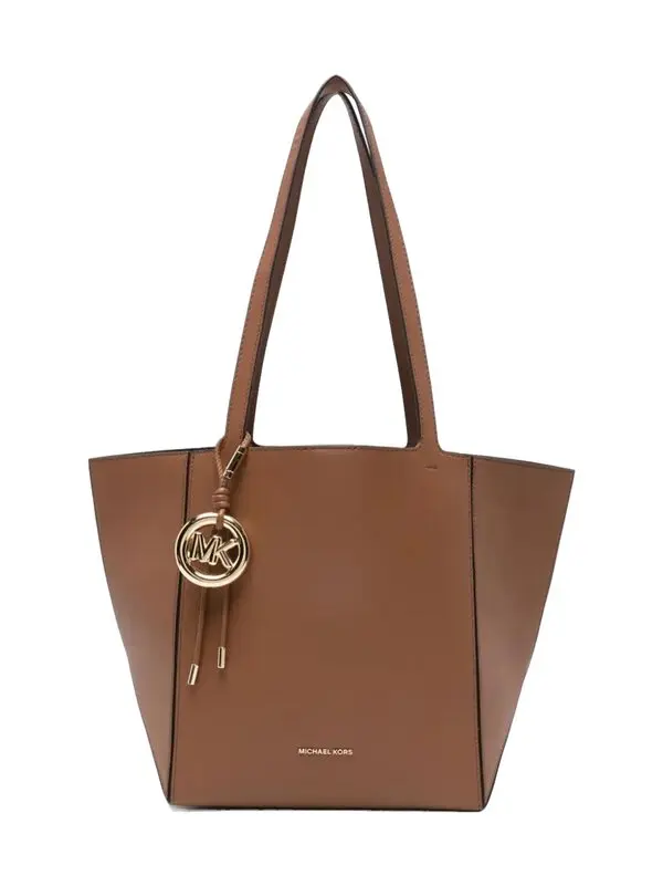 Michael Kors Jordi Medium Tote Bag In Nappa Leather - Brown