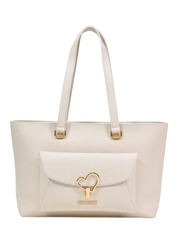 Moschino Shoulder Bag - Cream