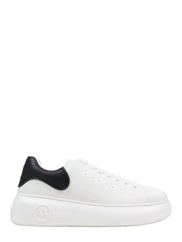 Armani Exchange Lace-up Sneakers - White