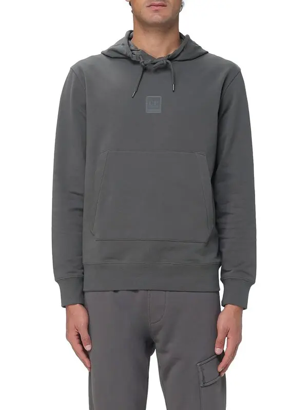 C.P. COMPANY Hooded Sweatshirt - Grey