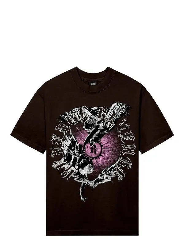 REVENGE Angel Deciple Tee - Brown