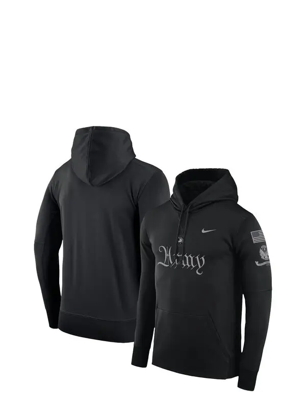 Nike Army Knights Therma Hoodie - Black