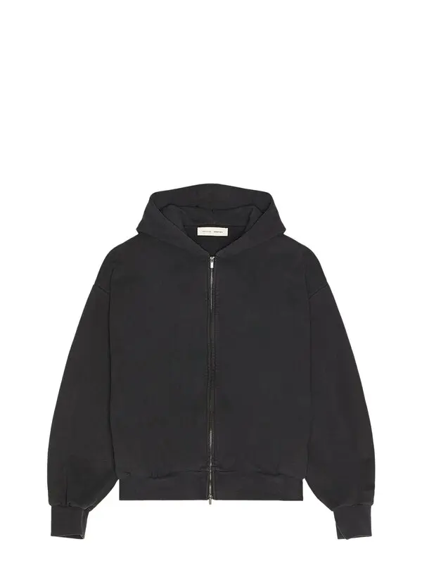 Fear Of God Classic Full Zip Hoodie - Black