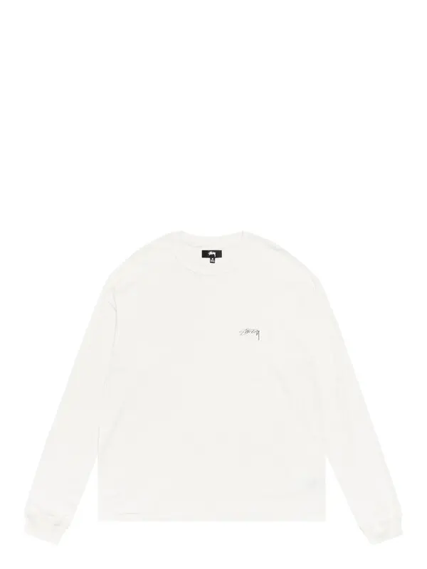 StÜssy Lazy Long-sleeve Tee - White
