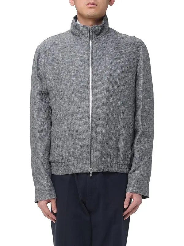 Brunello Cucinelli Bomber Jacket - Grey