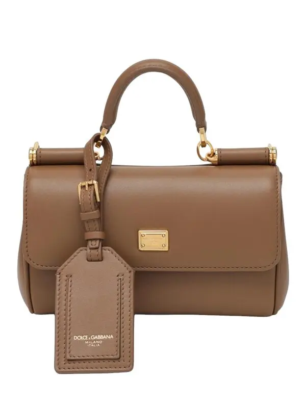 Dolce & Gabbana My Sicily Mini Handbag - Brown