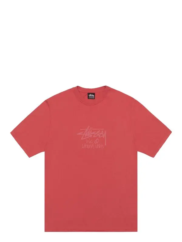 StÜssy Laguna Usa Tee - Red
