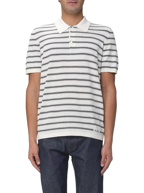 A.p.c. Polo Shirt - Ecru