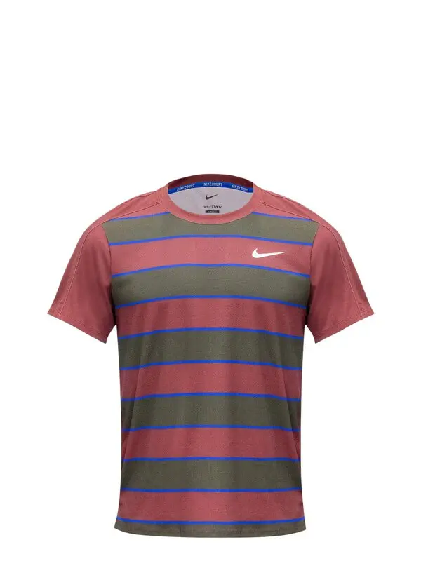 Nike Court Slam Dri-fit Adv Tennis Top - Red