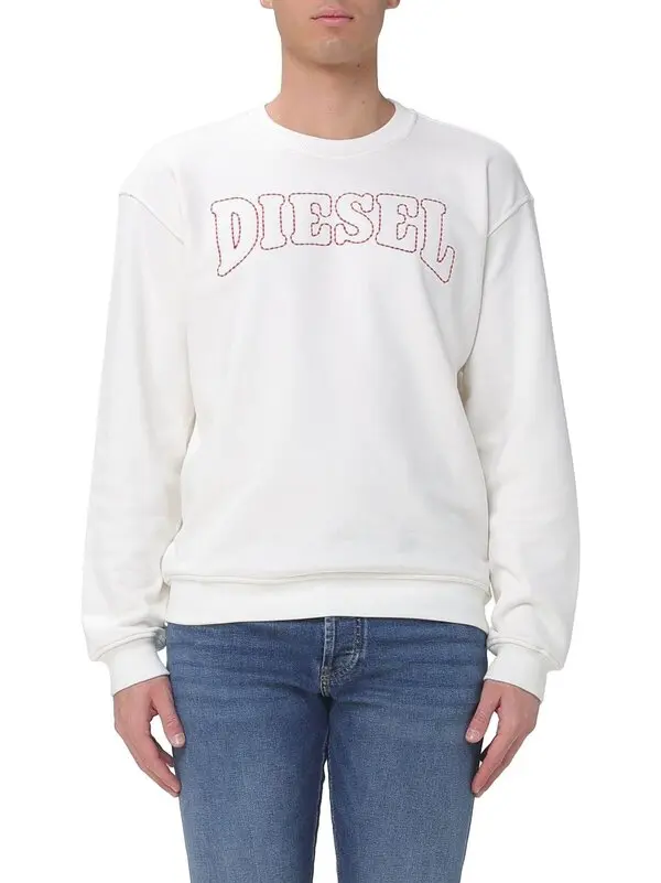 DIESEL® Crewneck Sweatshirt - White