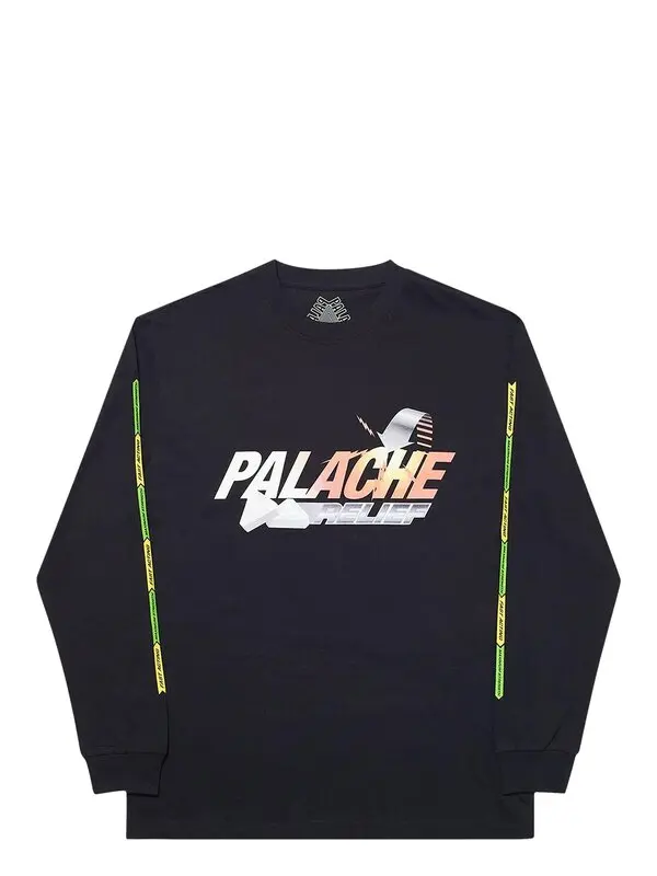 PALACE Long Sleeve T-shirt - Black