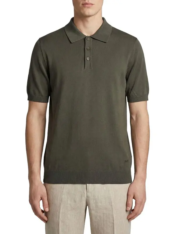 FAY Polo Shirt - Green