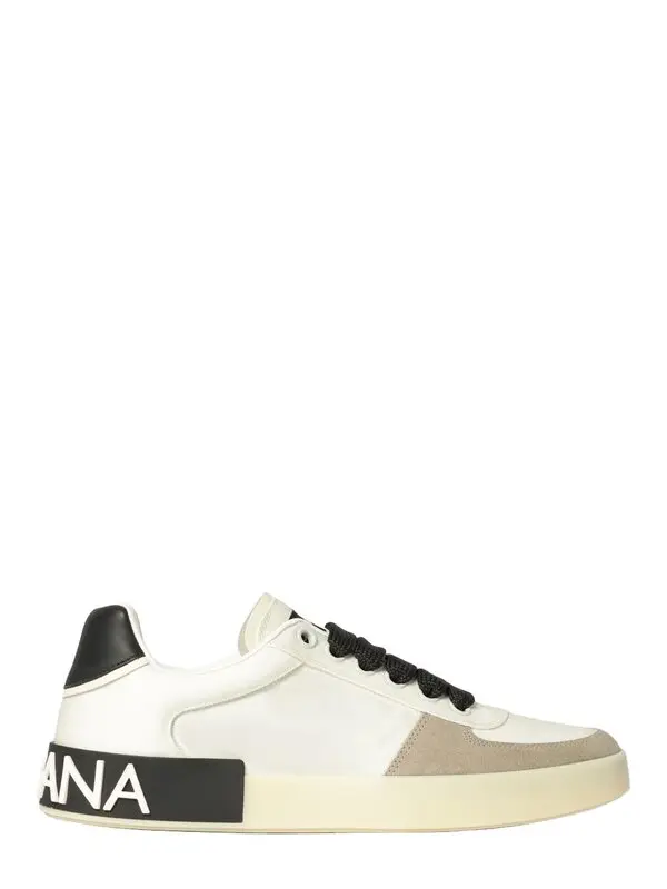 Dolce & Gabbana Lace Up Sneakers - White