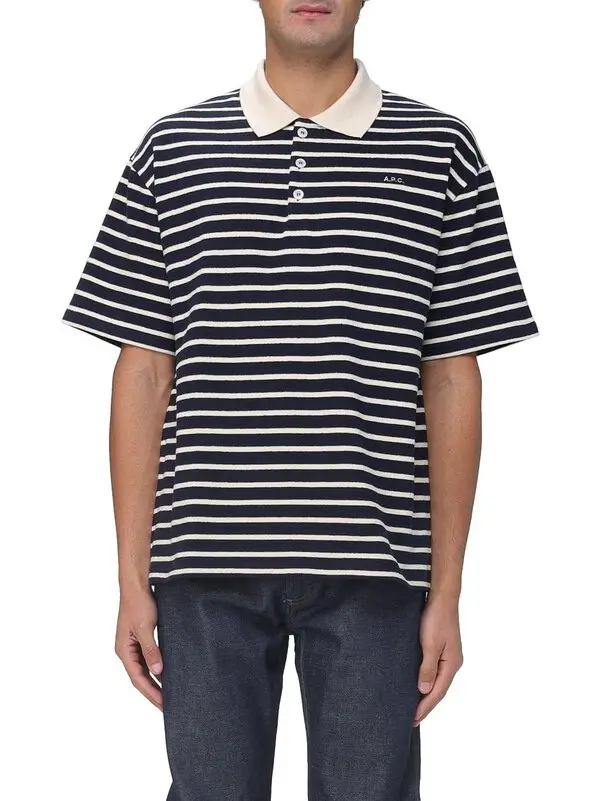 A.p.c. Polo Shirt A. P.c - Blue