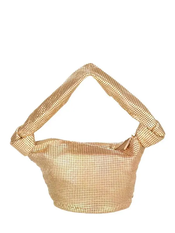 Cult Gaia Gia Knotted Tote Bag - Gold