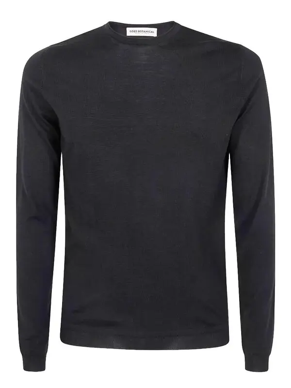 GOES BOTANICAL Long-sleeve Top - Black