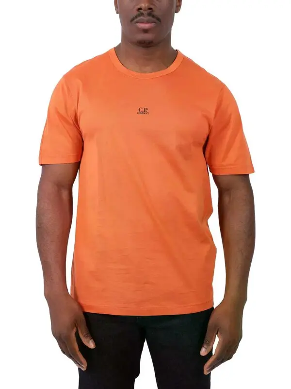 C.P. COMPANY Logo-detail T-shirt - Orange