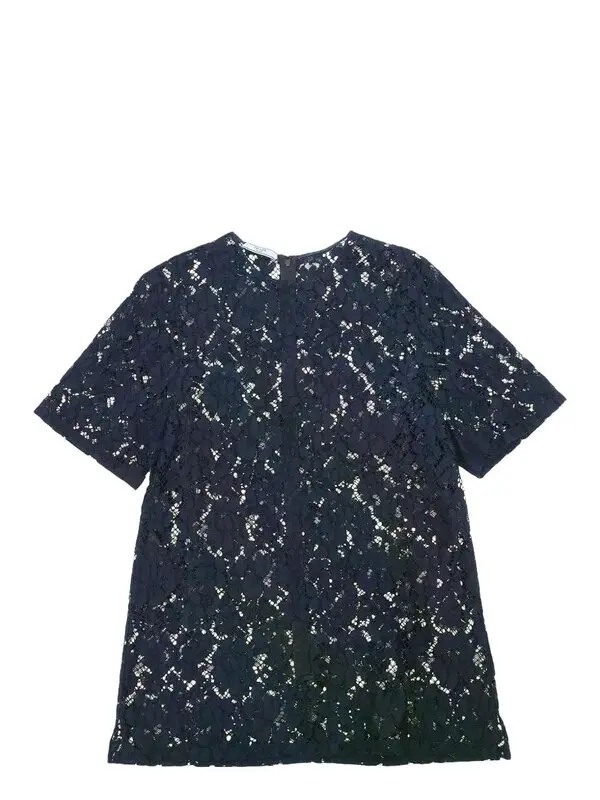 Prada 2015 Lace T-shirt - Blue
