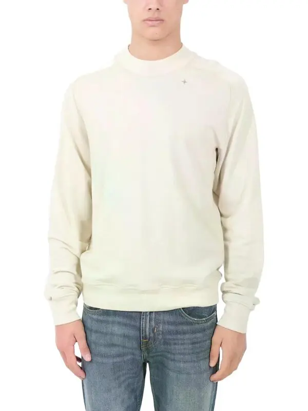 Stone Island Stellina Round Neck Sweatshirt - Neutrals