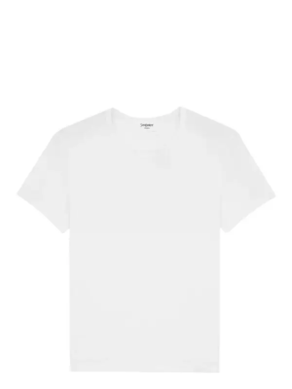 Saint Laurent Cotton T-shirt - White