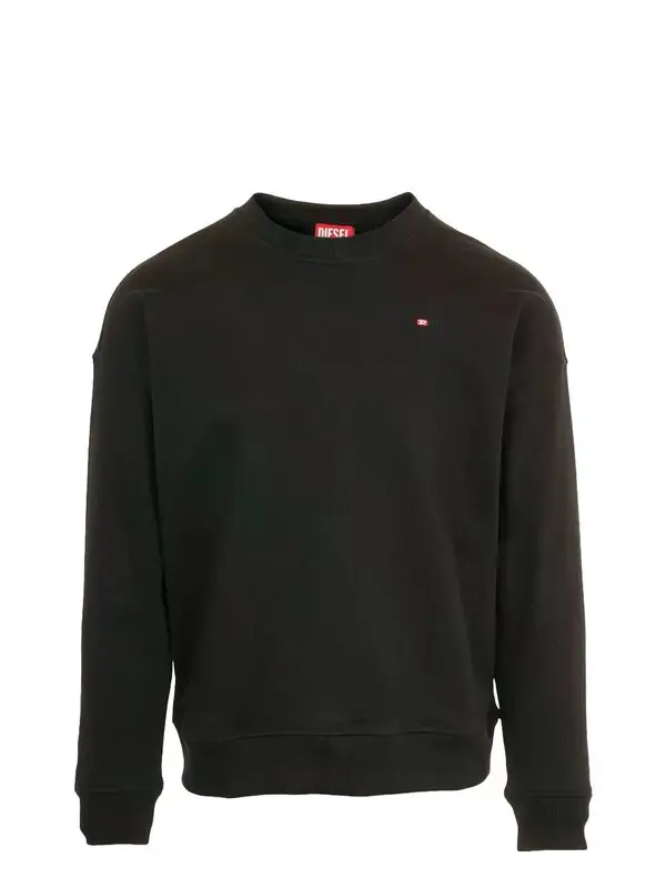 DIESEL S-rob-doval-pj Sweatshirt - Black