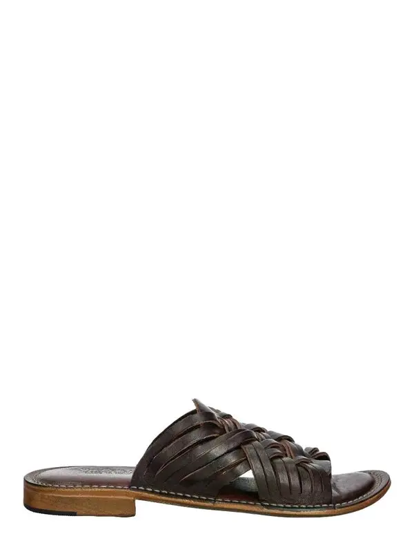 ASTORFLEX Woven Sandals - Brown