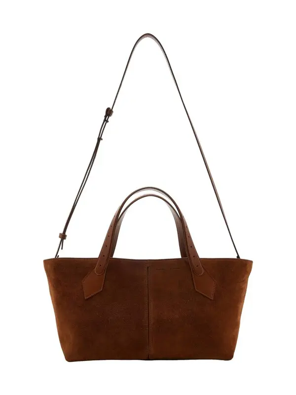 Proenza Schouler East West Chelsea Suede Tote - Brown
