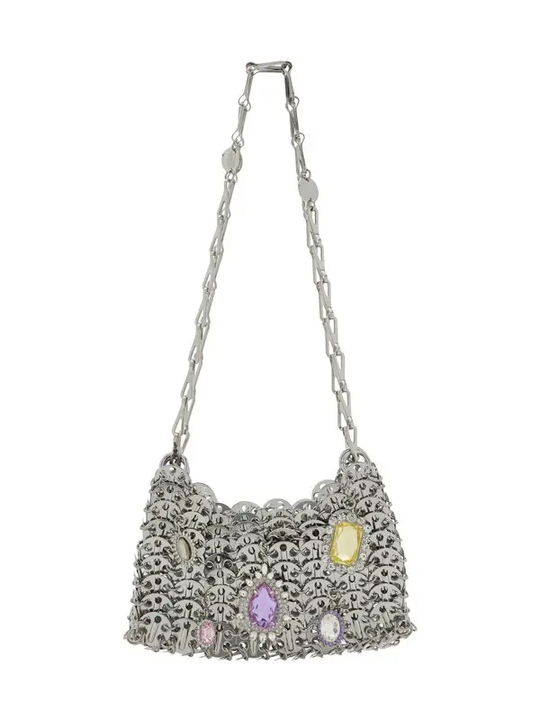 Rabanne 1969 Nano Chainlink Bag - Metallic
