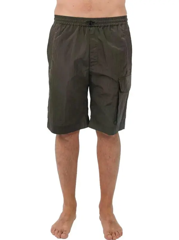 MA.STRUM Cargo-pocket Shorts - Green
