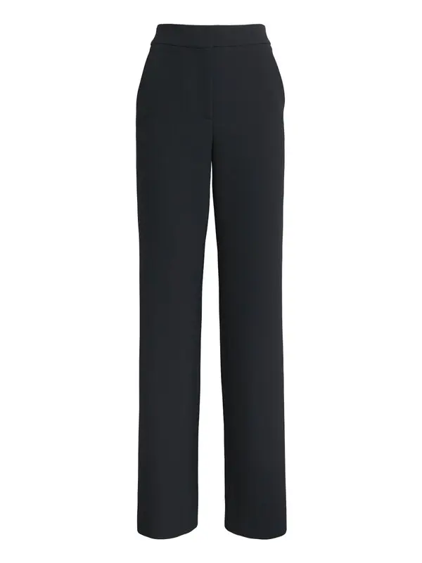 Veronica Beard Tonelli Wide-leg Trousers - Black