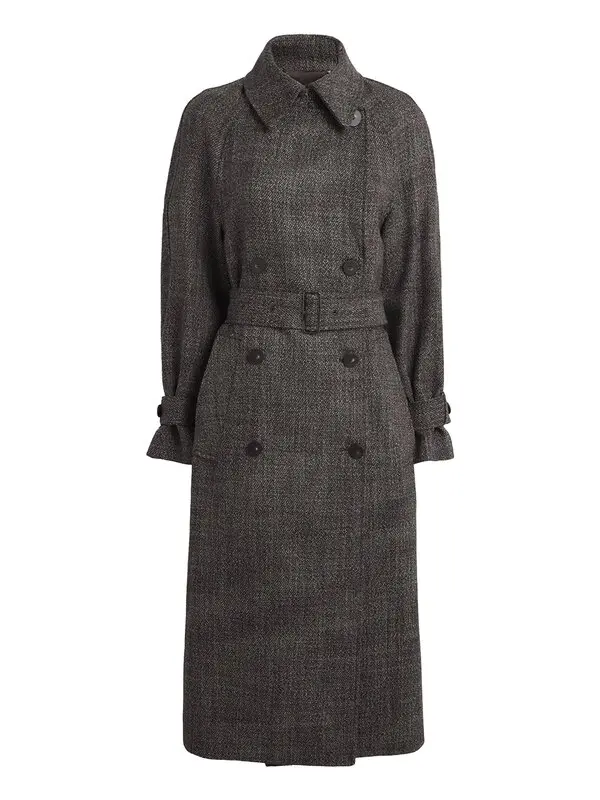JOSEPH Virgin Wool Laurin Coat - Brown