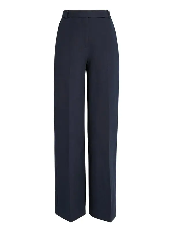 JOSEPH Stretch-gabardine Yukio Trousers - Blue