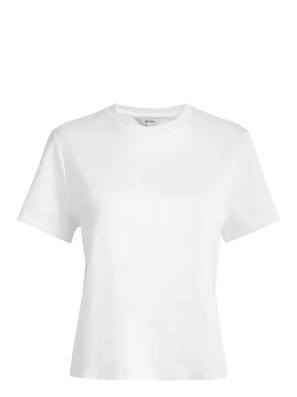 ME+EM Organic Cotton Relaxed T-shirt - White