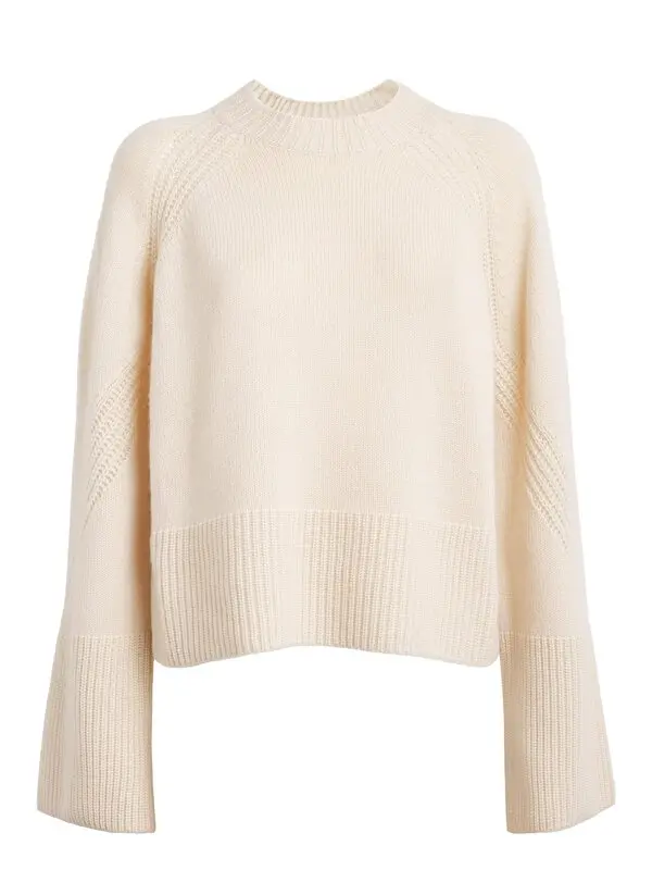 JOSEPH Cashmere Maple Sweater - Beige