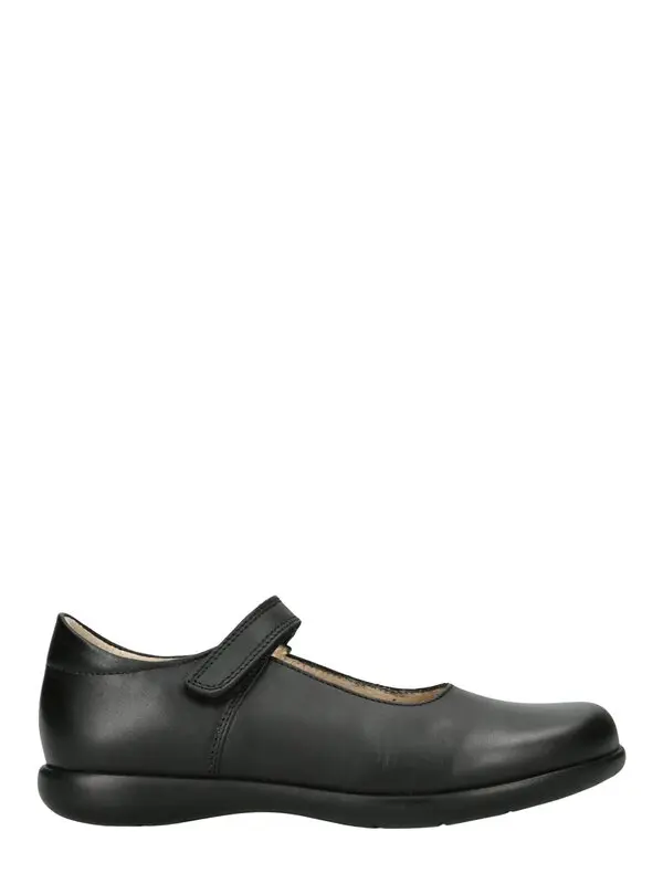 Trotters Leather Mary Jane School Shoes - Black