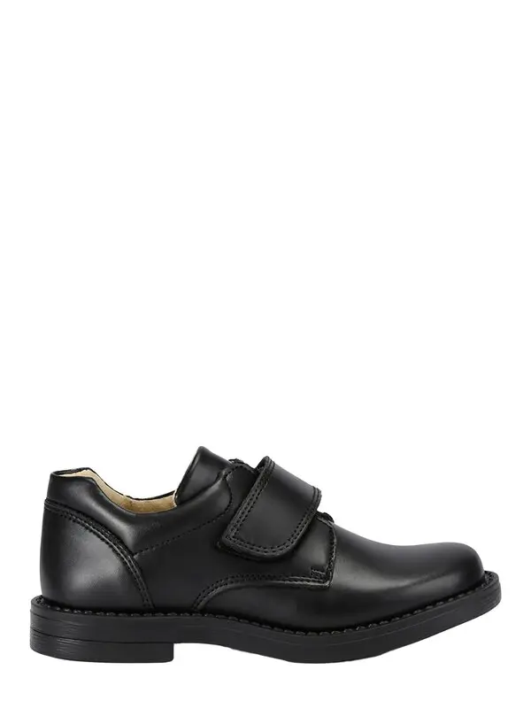 Trotters Leather School Shoes - Black