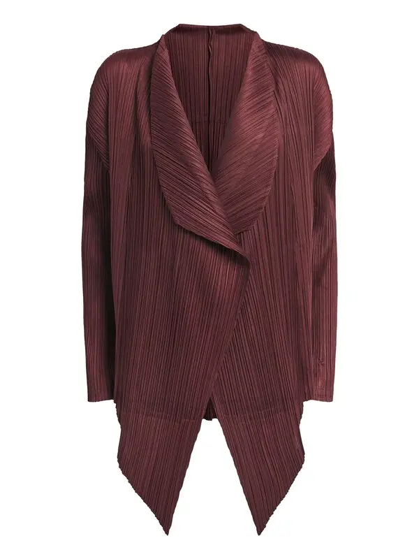 Issey Miyake January Monthly Colours Cardigan - Purple