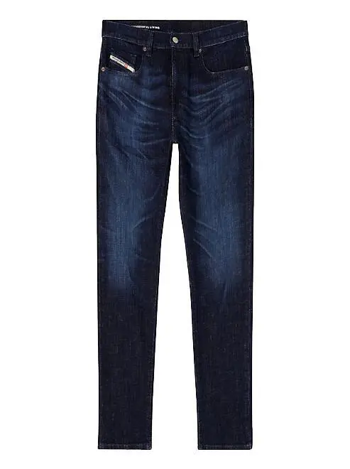 Diesel D-strukt 0adbl Slim-leg Denim Jeans - 01