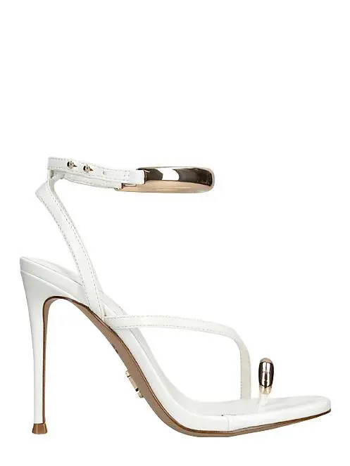 Steve Madden Tia Heeled Sandals - White