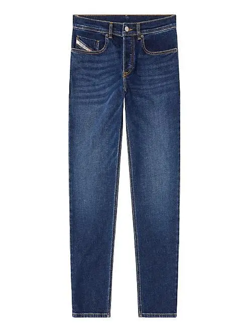 Diesel D-finitive 0adbg Tapered-leg Denim Jeans - 01