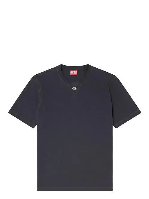 DIESEL T-madjust-tr Branded Cotton-jersey T-shirt - 9xx