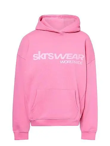 SISTERS & SEEKERS Printed Cotton-blend Hoodie - Pink